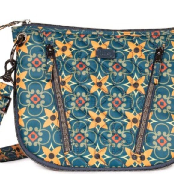 lug | Bags | Lug Swivel Convertible Crossbody And Heart Pouch Set Tiles ...